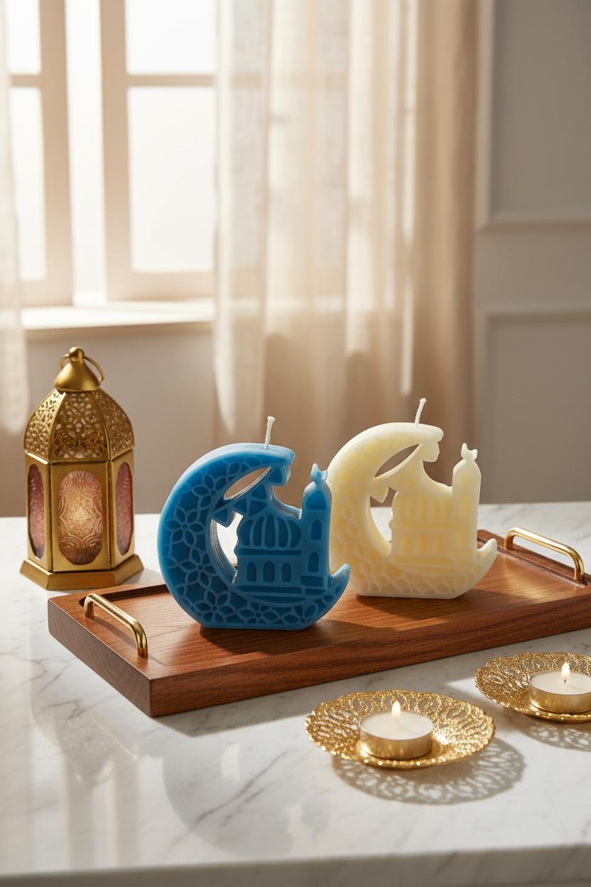 Mosque Crescent Candle – One Islam Shop